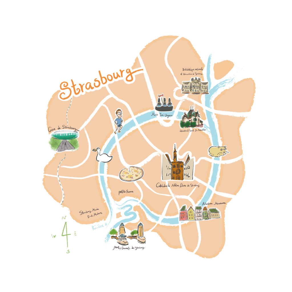 ストラスブール の地図 – Amon Nakazato
